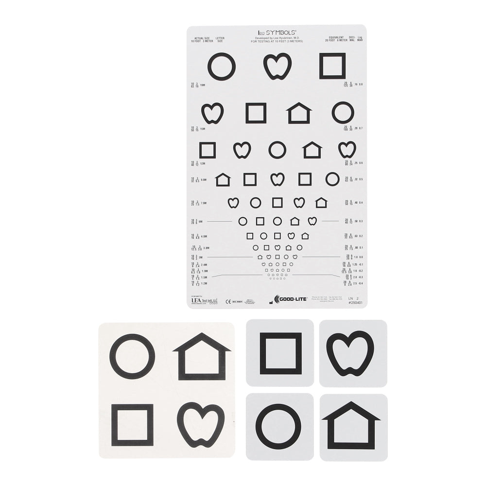 LEA Symbols 13 Line Distance Chart Set – Optego Singapore