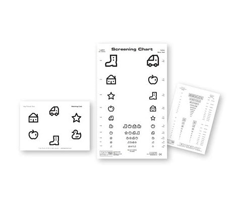 Kay Picture Distance Screening Chart – Optego Singapore