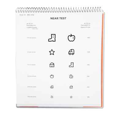 Kay Picture Test, Low Vision Book – Optego Singapore